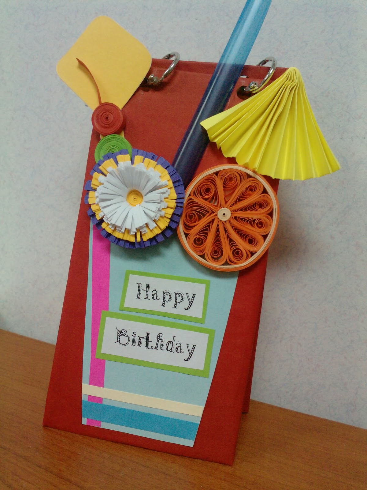 uniquely.handmade: cocktail drink birthday card